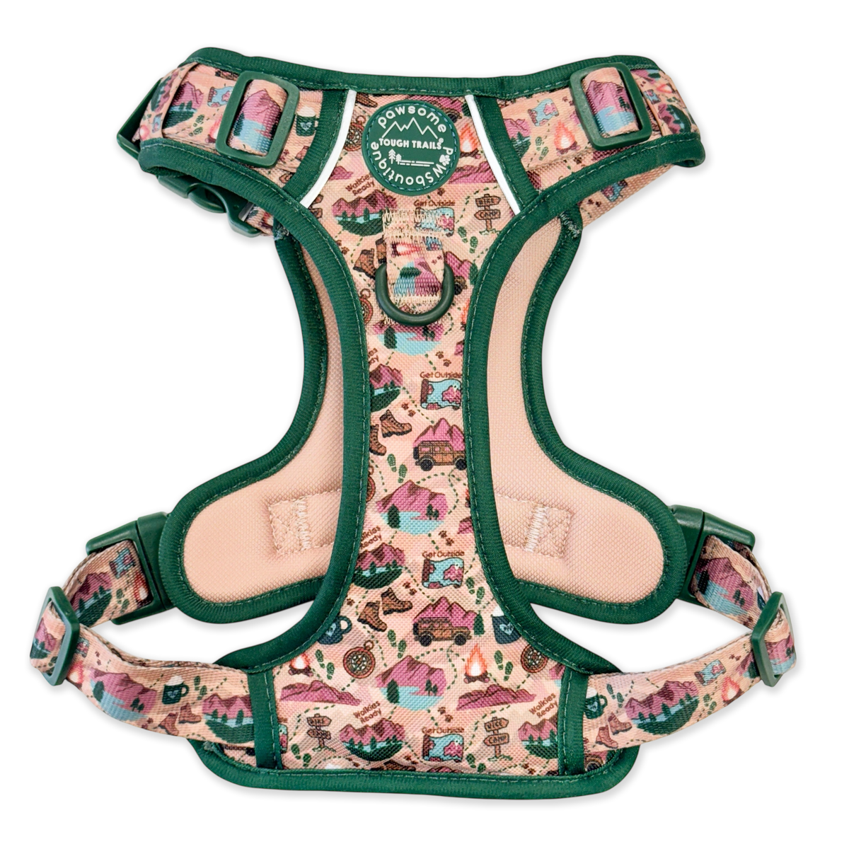 Tough Trails™ Harness - Adventure Awaits – Pawsome Paws Boutique ...
