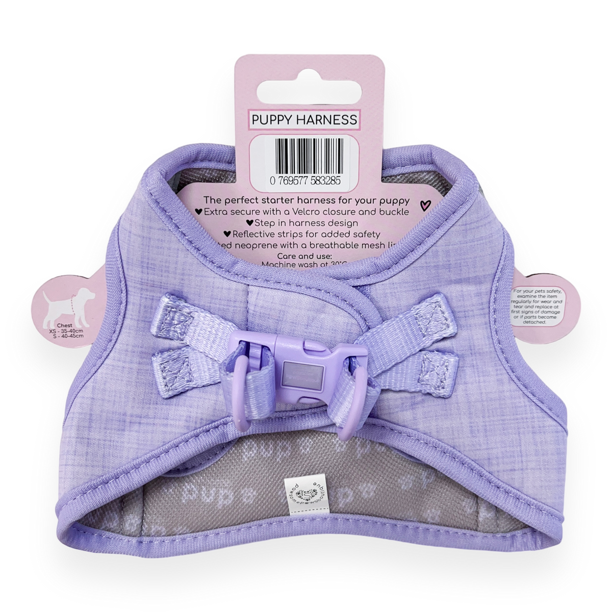 Pawsome Pup Harness - Lilac – Pawsome Paws Boutique - Wholesale