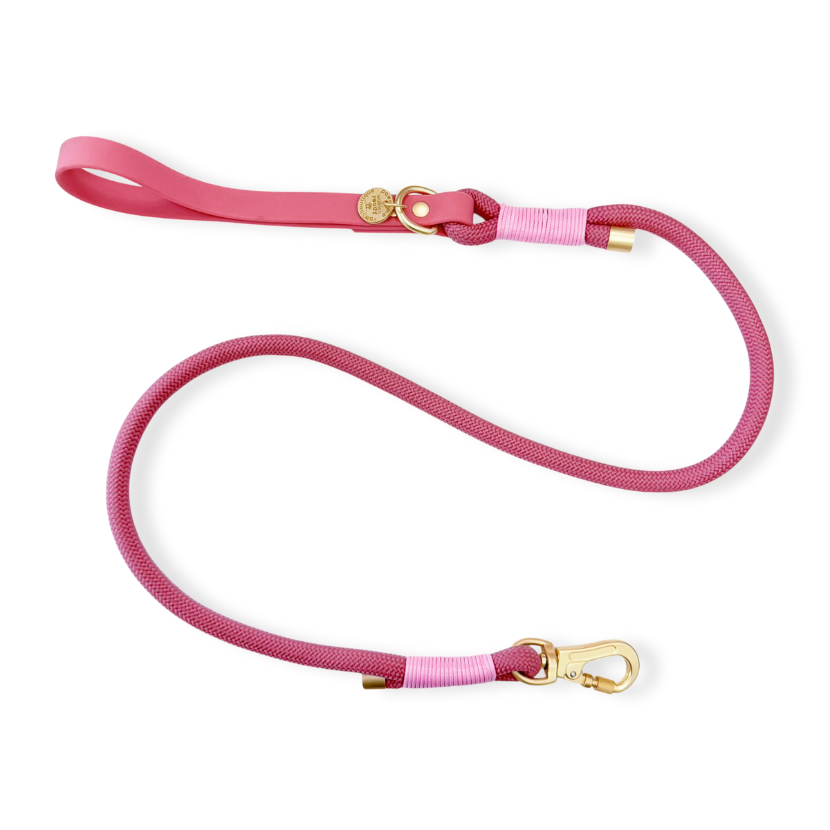 4ft Rope Lead - Pretty Pink – Pawsome Paws Boutique - Wholesale